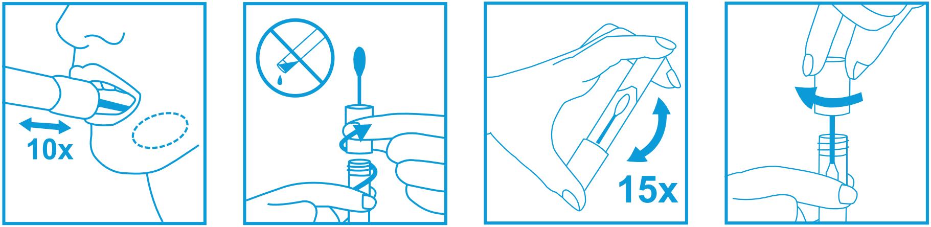 Saliva Swab Collection Kit, Foam Swab Test - A professional supplier of ...