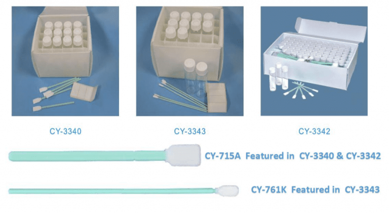 Cleaning Validation TOC Swab, Total Organic Carbon (TOC) Swab With Vial ...