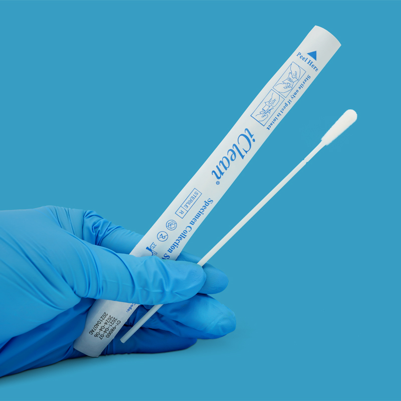 Buccal Swab/Oral Swab, Oropharyngeal Flocked Swab: 145mm - HUACHENYANG