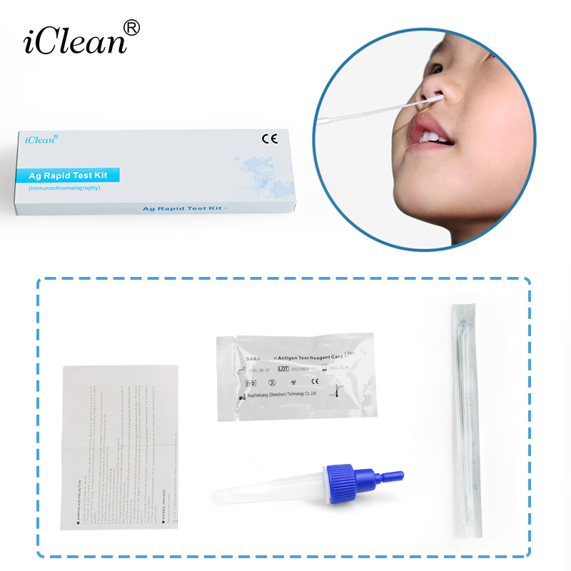 2019-nCoV Ag Rapid Test Kit (1-Pack): Nasal/Oropharyngeal Swab Test ...